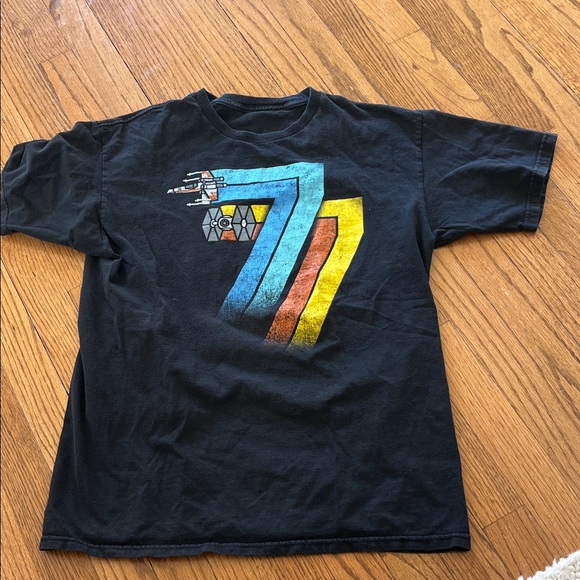 Star Wars | Shirts | Star Wars 77 Black Graphic Tshirt | Poshmark